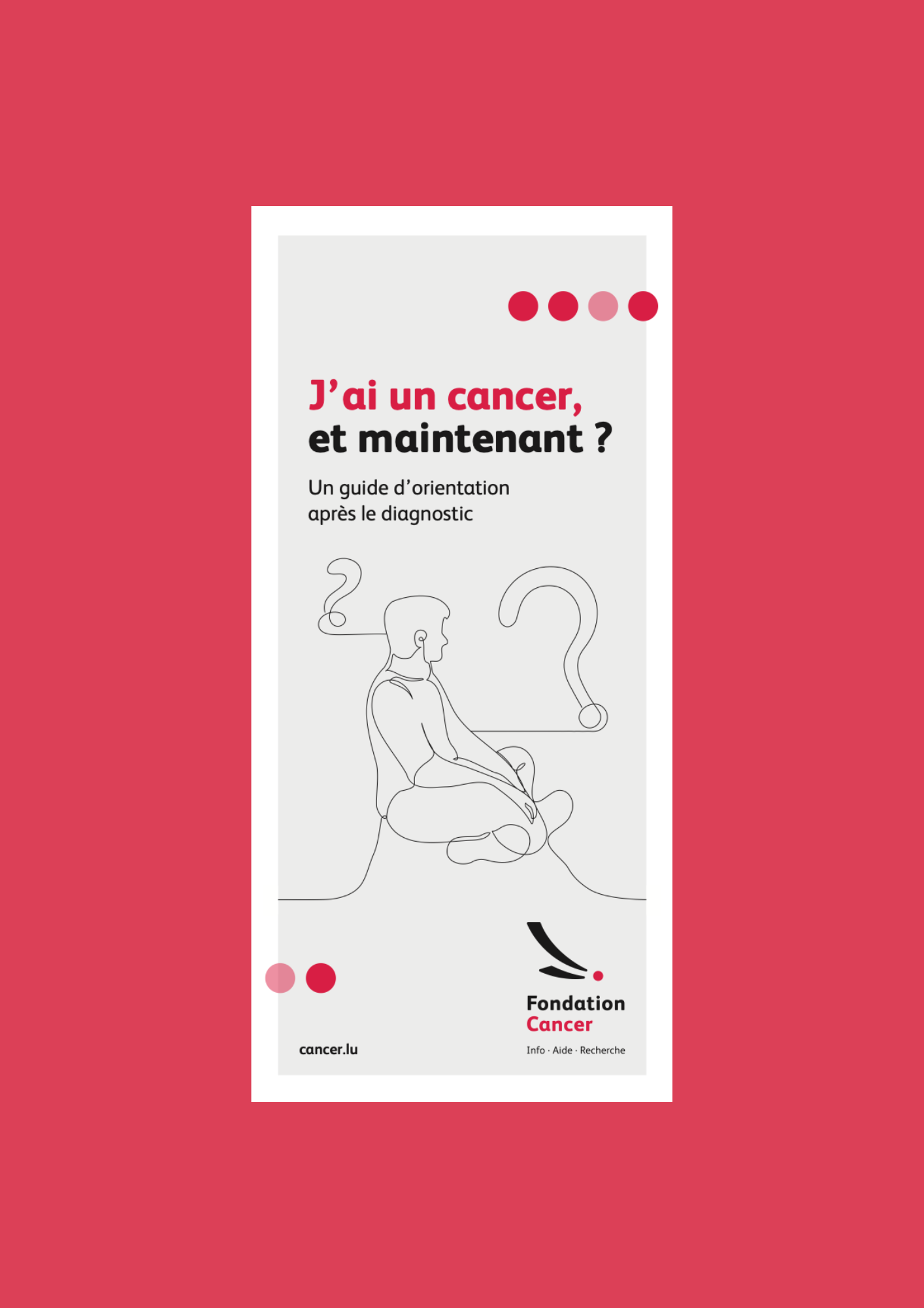 "J'ai un cancer - et maintenant ?" : le nouveau guide d'orientation ...